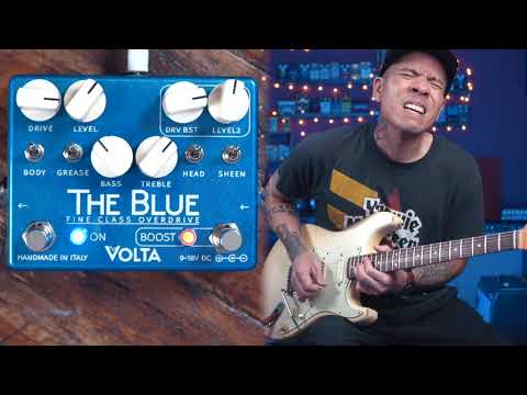 Volta Custom Electronics "The Blue" Overdrive with Boost | Reverb