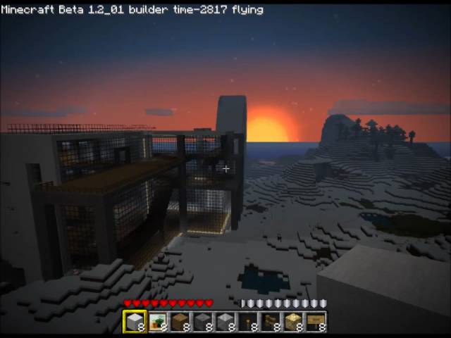 Design Architecture Building Minecraft Map