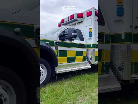 US Army State-of-the-Art Ambulance