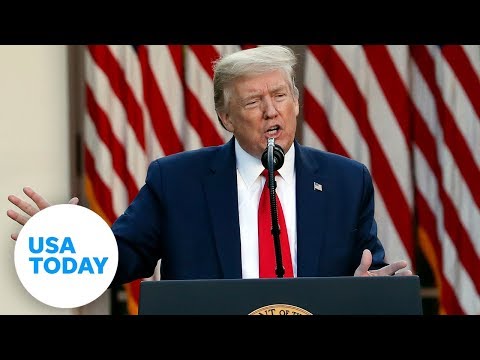 President Trump holds press briefing on safely opening US again | USA TODAY