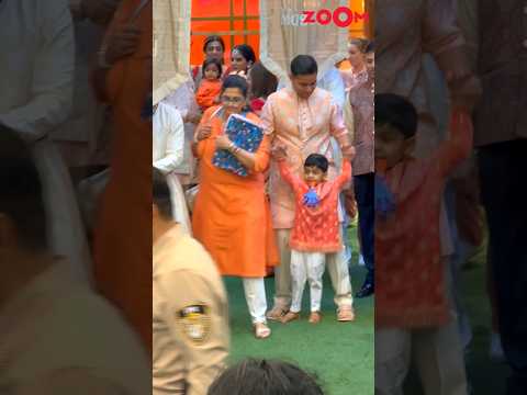 Akash Ambani DANCES with his son Prithvi Ambani at Anant-Radhika's wedding festivity 😍 #shorts