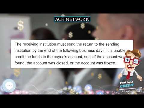 ACH Network 💲 BANKING & CREDIT TERMS 💲
