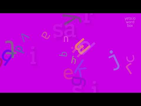 HOW TO PRONOUNCE SRISAI?
