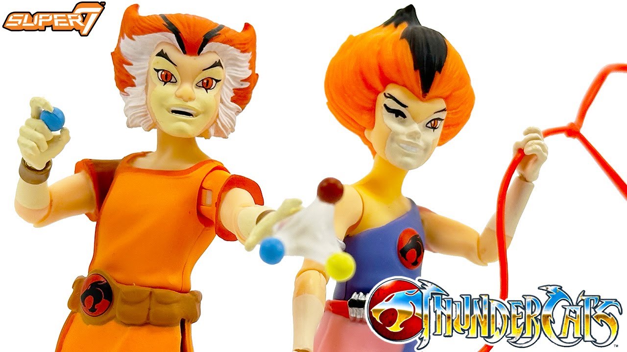 Super7 ThunderCats Ultimates WilyKit & WilyKat Review!
