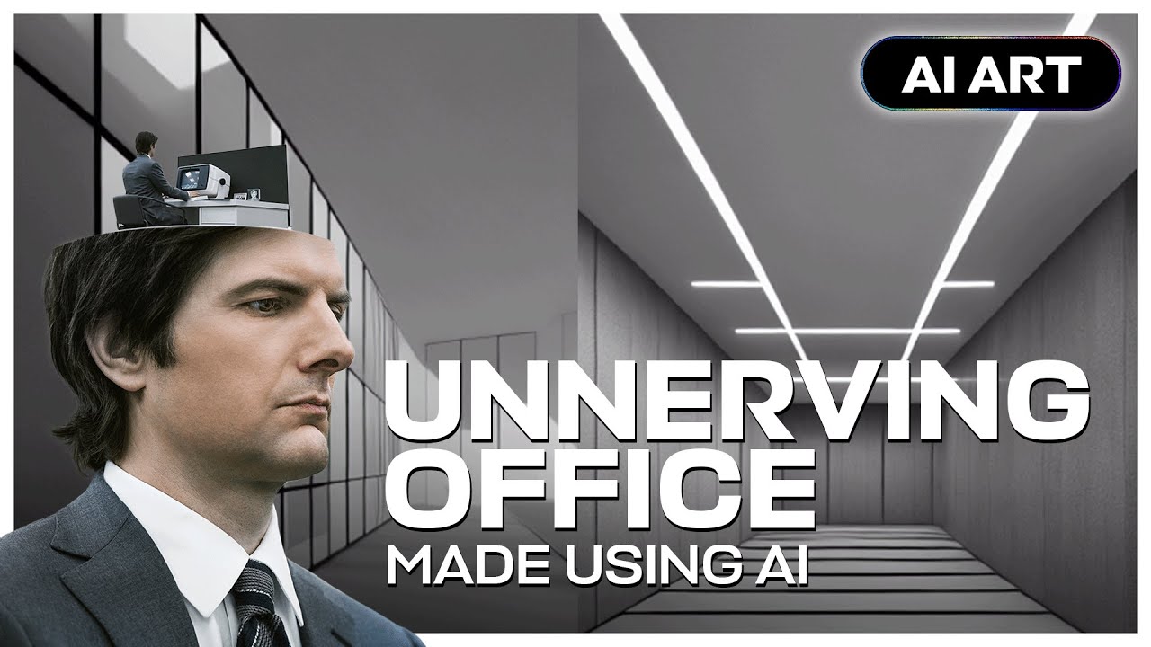 AI RECREATING THE OFFICE FROM Severance (Stable Diffusion)