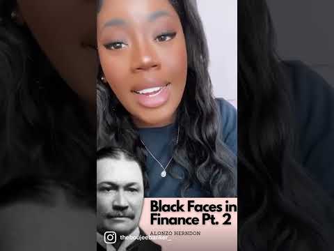 Black Faces in Finance Part 2: Alonzo Herndon: Black History Month