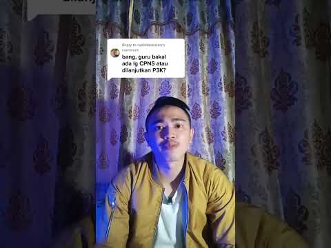 ☀️ Tenaga Guru bisa jadi CPNS atau P3k?