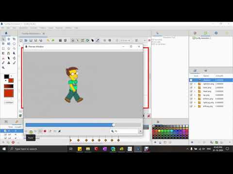 Simple Walk Cycle using cutouts and skeleton layer - Tutorials - Synfig Forums