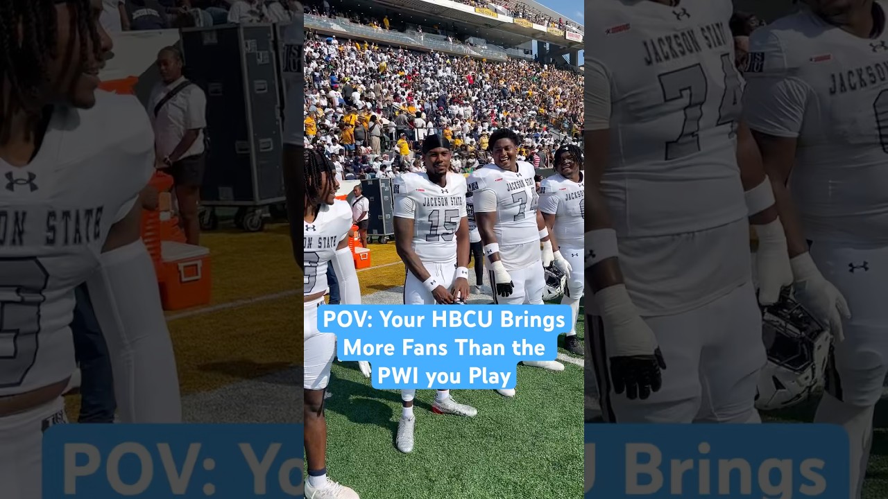 “Jackson State fans turned Hattiesburg into Thee Stadium!  #TheeILove #JSU