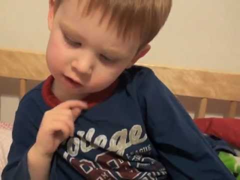 Kyson Reading a Book
