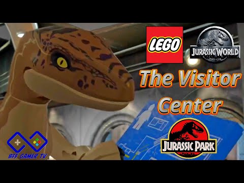 LEGO Jurassic World - The Visitor Center | Gameplay Walkthrough Part 5 | Final Chapter of 1st Movie