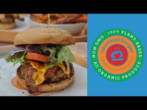 'Next Level Burger' Taste Test | ALL VEGAN RESTAURANT