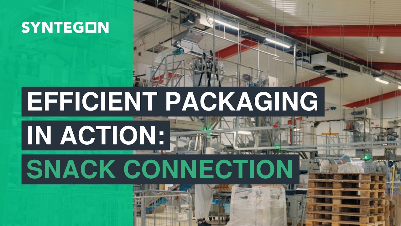 Snack Connection: packaging line automation with case packer machine