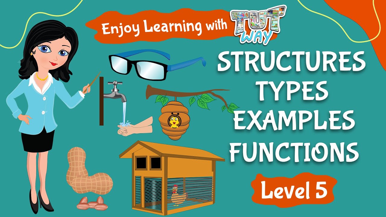 Structures | Types | Examples | Functions | Science | TutWay