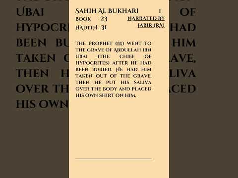 Sahih Al Bukhari - Book: 23 | Hadith: 31