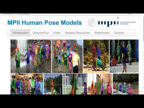 Learn Advanced Computer Vision Projects Pose Estimation with DeeperCut and ArtTrack|packtpub com ...