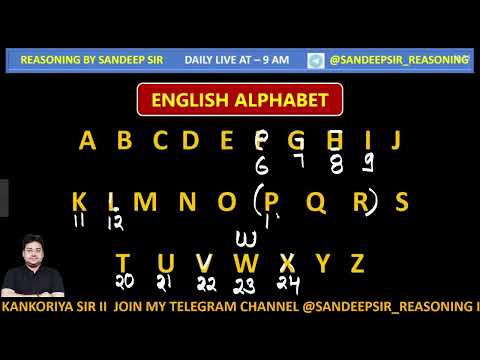 TRICK TO LEARN LETTERS' PLACE VALUE IN EASY WAY | REASONING TRICK | TIPS & TRICKS BY SANDEEP SIR