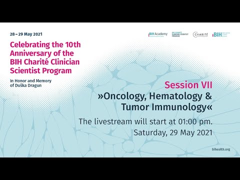Session VII: “Oncology, Hematology & Tumor Immunology”