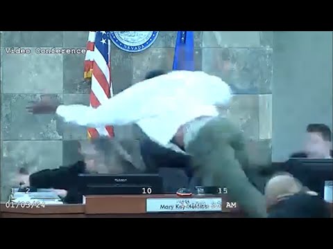 Man Sentenced to Decades for Courthouse Attack on Judge