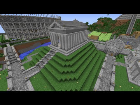Roman Temple Minecraft Project