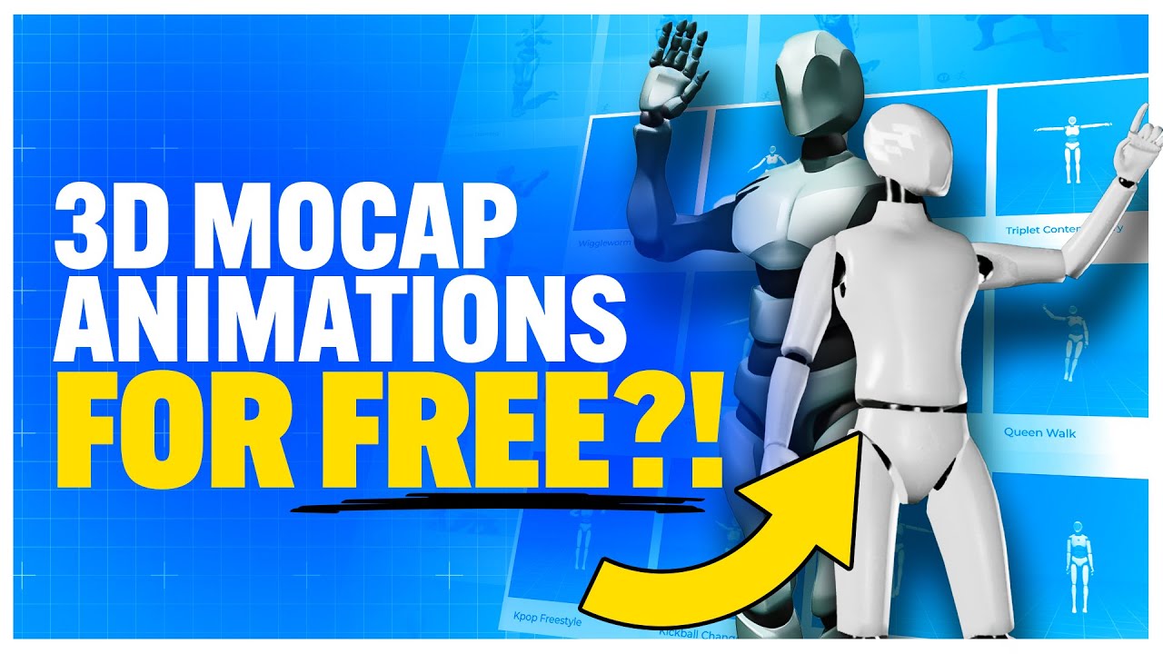 3500+ FREE 3D Character Animations?!