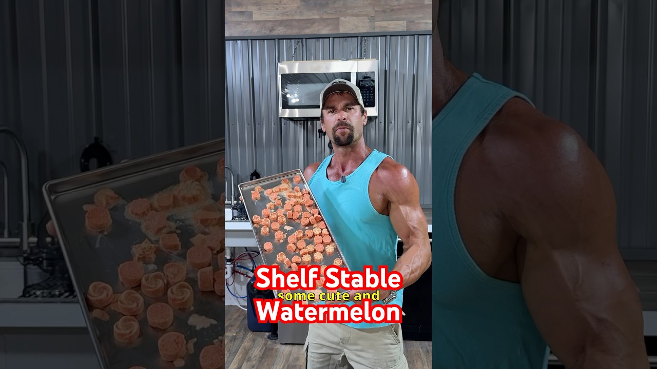 FREEZE DRIED Watermelon Bites! #freezedried #fruit #foodstorage #homesteading #snacks