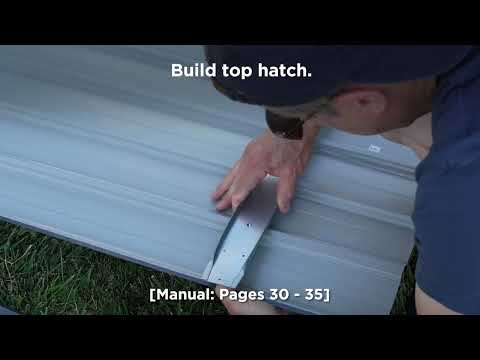 How to: Assembling an Arrow Storboss™ Horizontal Shed