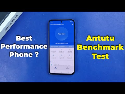 Samsung Galaxy A55 5G Antutu Benchmark scores | Performance Test 🔥⚡️