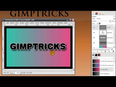 GIMP Basics -Introduction + Beginner tutorial exercise (How to use GIMP)