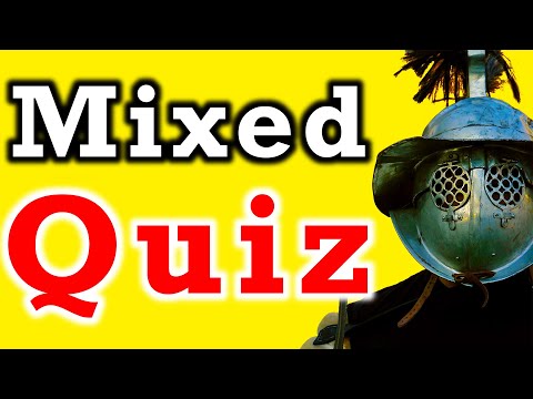 🍺 [2023] Challenging Mixed Knowledge Quiz Multiple Choice