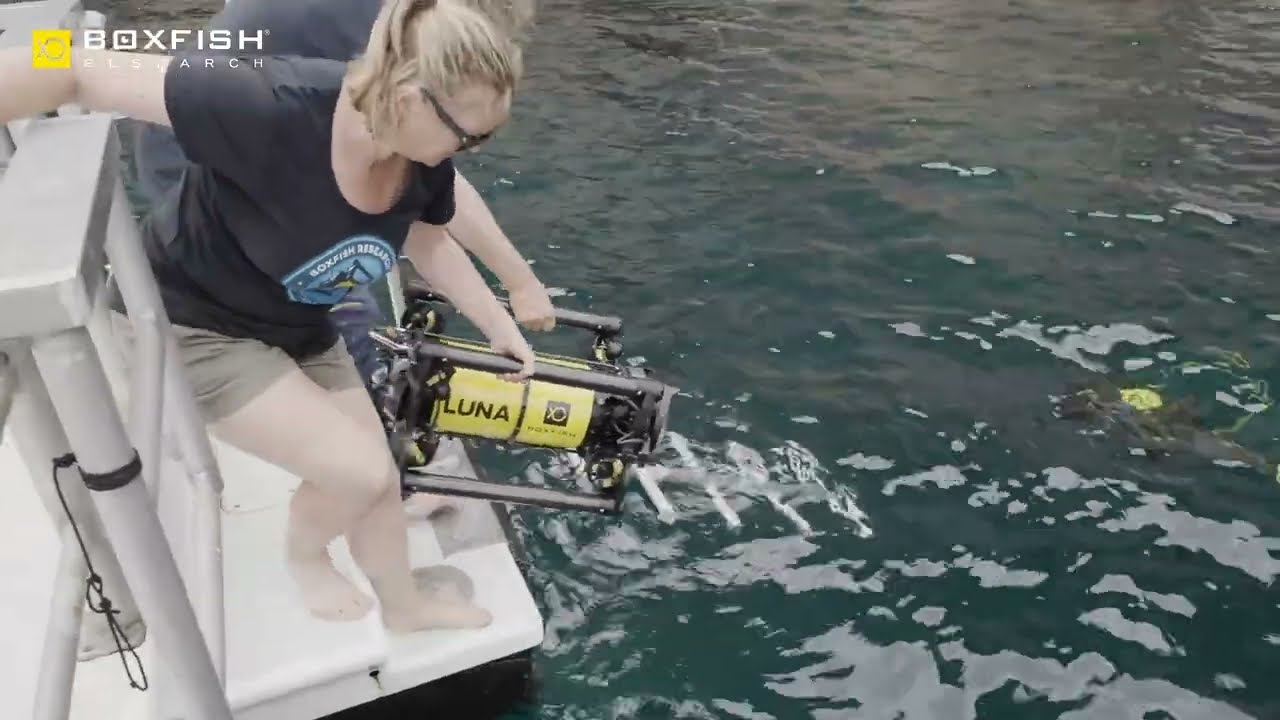 How to Deploy the Boxfish Luna from a Boat?