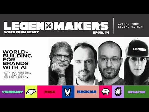 ⚔️ Legendmakers Ep: 14 World-Building for Brands With AI ⚔️