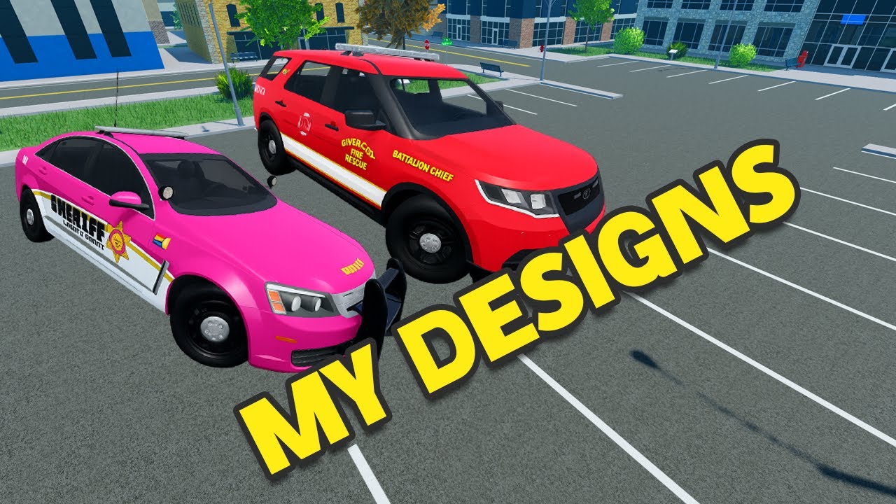 Showing Off My Custom ERLC Liveries | Emergency Response Liberty County