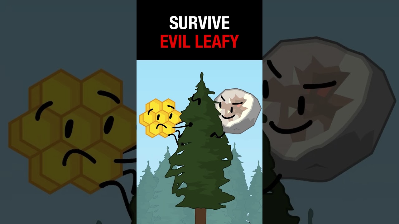 Survive Evil Leafy: #BFDI MINI NATURAL 3