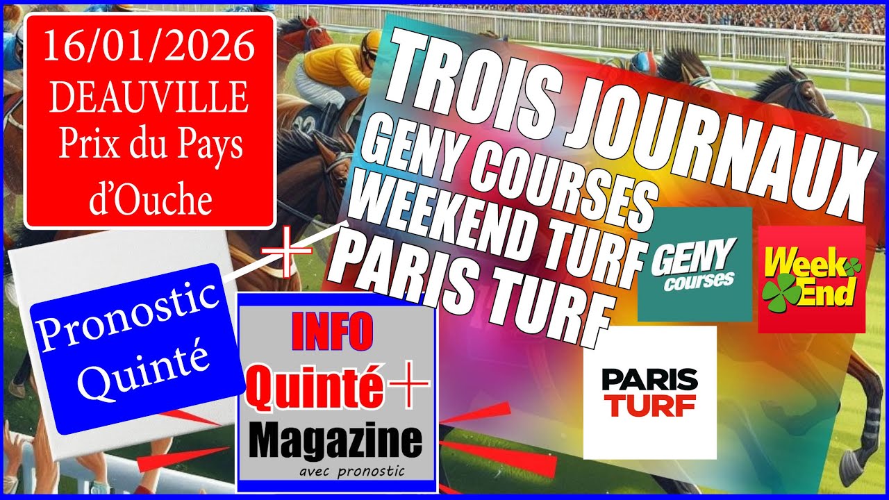 Prix ​​du Pays d'Ouche – Deauville | Information and predictions for January 16, 2026