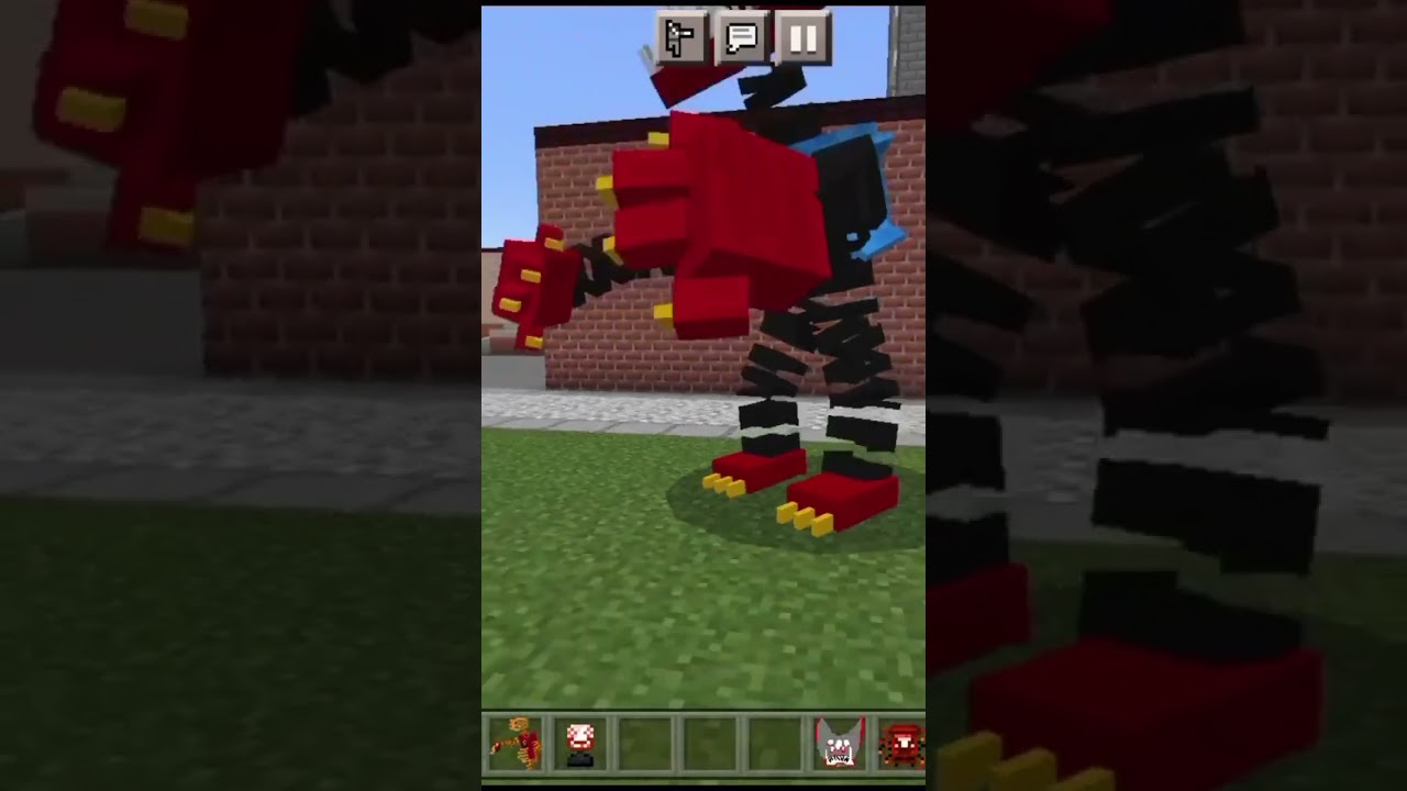 Choo Choo Charles vs Project Playtime | MC Addon PE