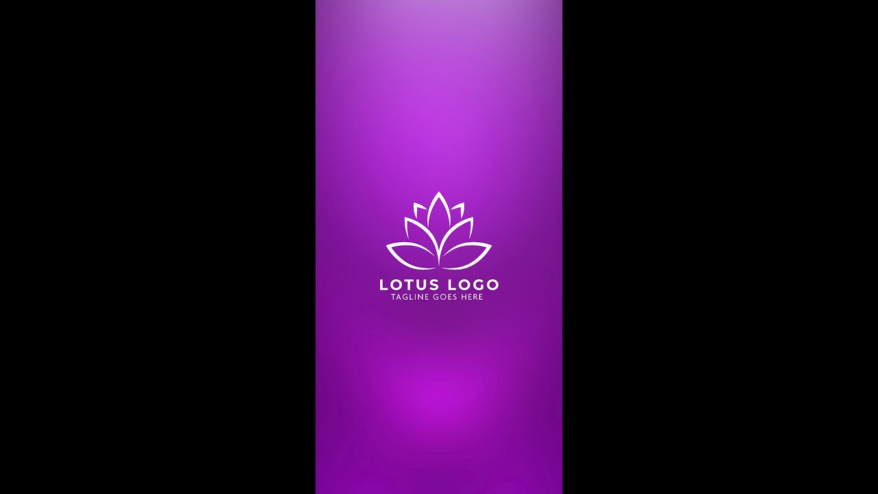 Drawing Lotus Logo -Adobe Illustrator 2022
