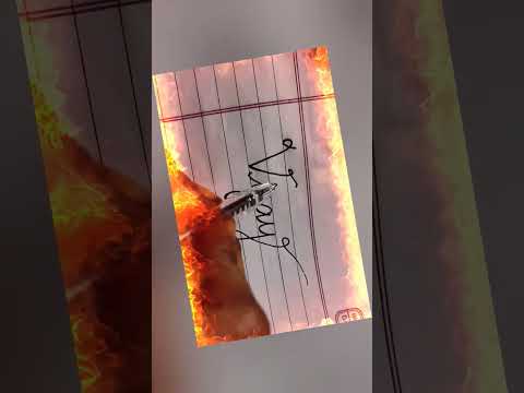 vijay name writing #nameart #vijay #thalapathy #names #handwriting #calligraphy #art #love #writing