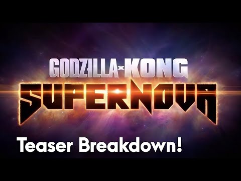 Godzilla X Kong Supernova Teaser Breakdown | BlueIceBear