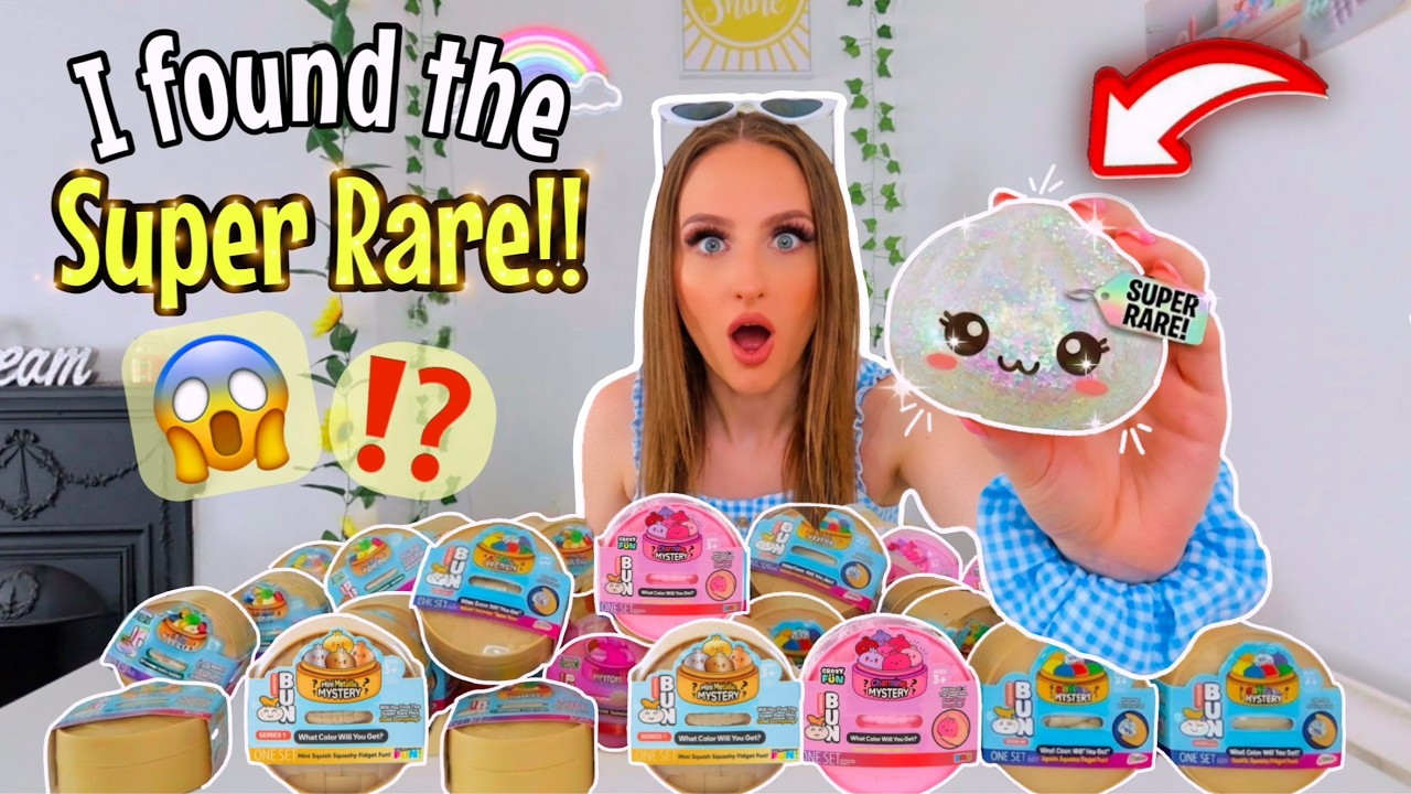 UNBOXING *EVERY* VIRAL MYSTERY DUMPLING TO EXIST!!!🫢🌈⁉️(SUPER RARE GLITTER & GOLD DUMPLING FIND!!😭✨)