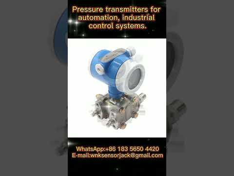 WNK55 4-20mA pressure transmitter for natural gas pipeline, pump station, industrial control system.