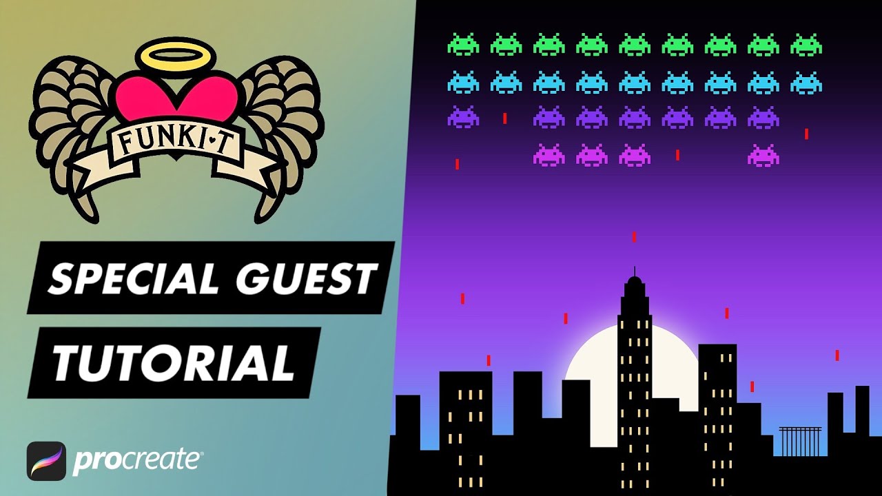 Procreate tutorial Step By Step tutorial with @funkitprocreate