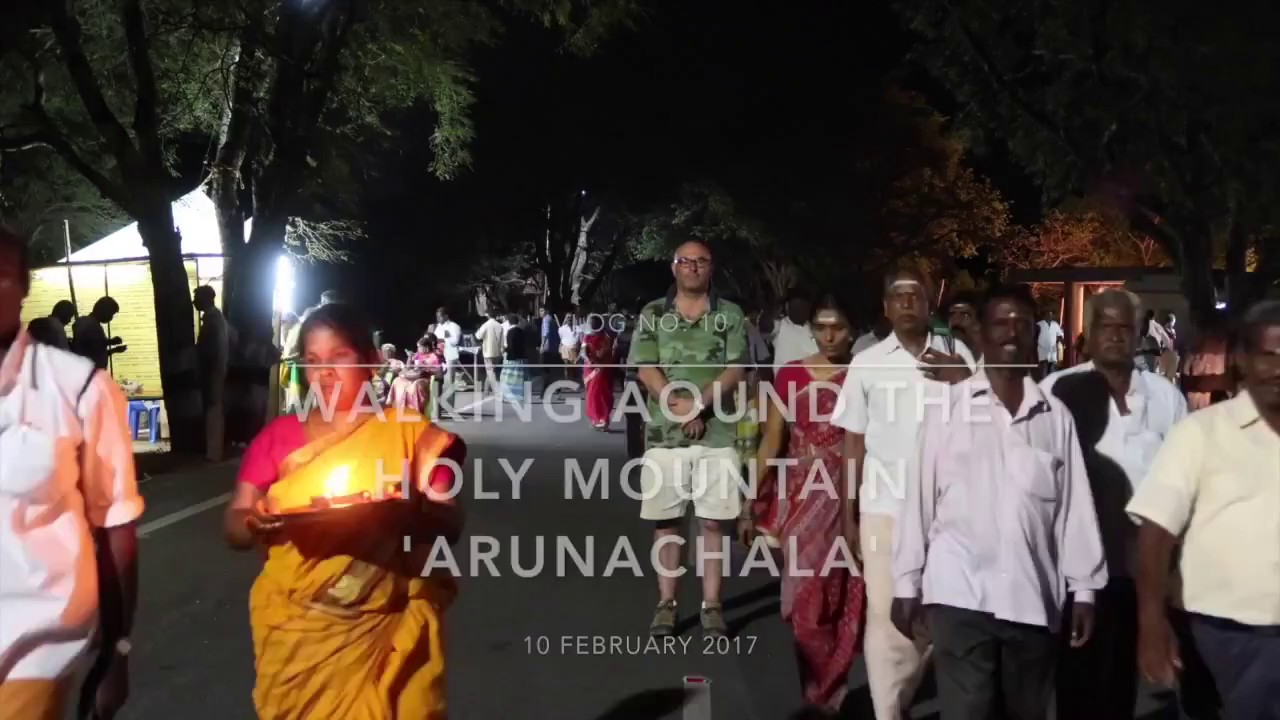 Walking around Arunachala