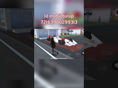 ID props Sakura School Simulator mobil balap