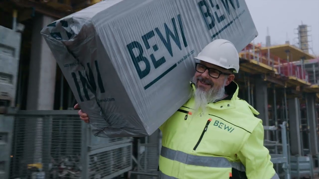 From recycled EPS to new insulation with BEWI