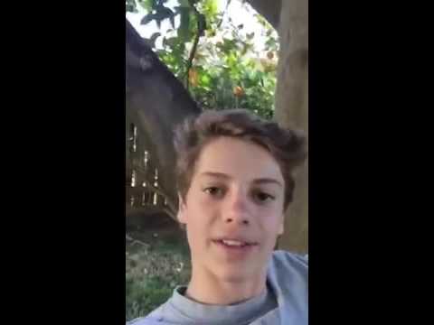 Jace Norman 10 February 2016 live Periscope broadcast ;)