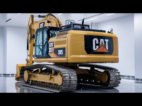 2026 Caterpillar 395 Excavator Review | Golden Yellow Cat 395 | Powerful Heavy Equipment USA