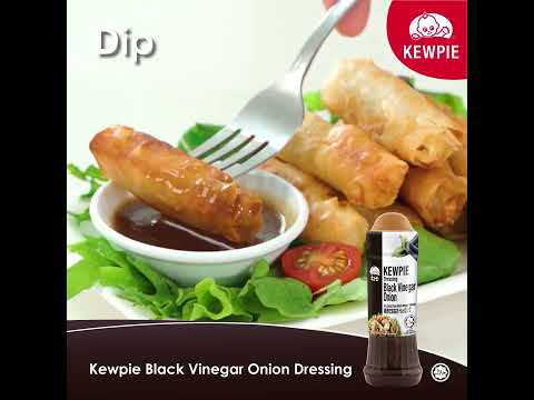 KEWPIE Black Vinegar Onion Dressing