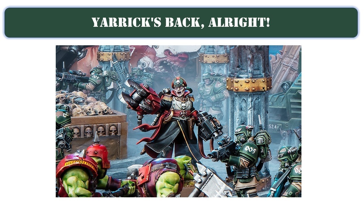 Yarrick's new rules are great, the Hero of Hades Hive returns! | Astra Militarum | Warhammer 40,000