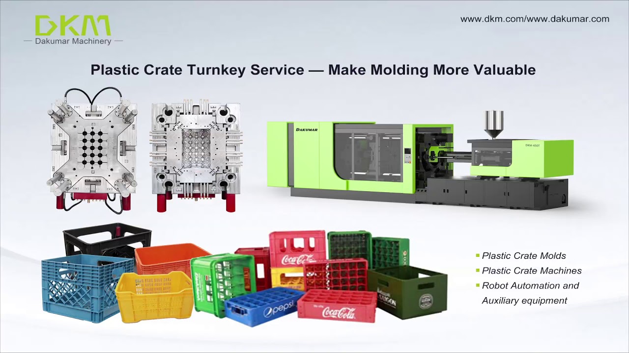 DKM-Turnkey Solution: Plastic Injection Molding Line